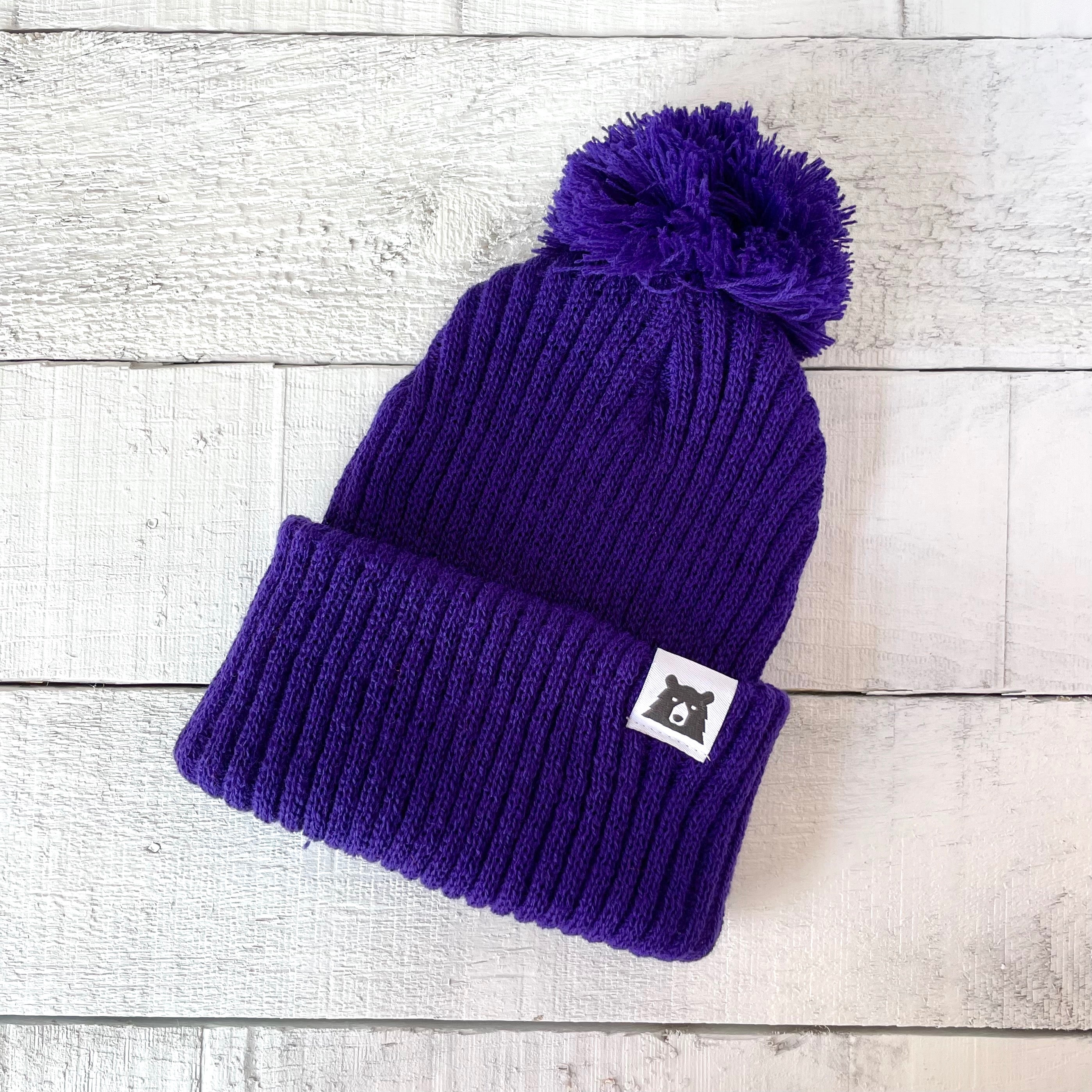 Kids Toboggan Toque - Purple – North Standard