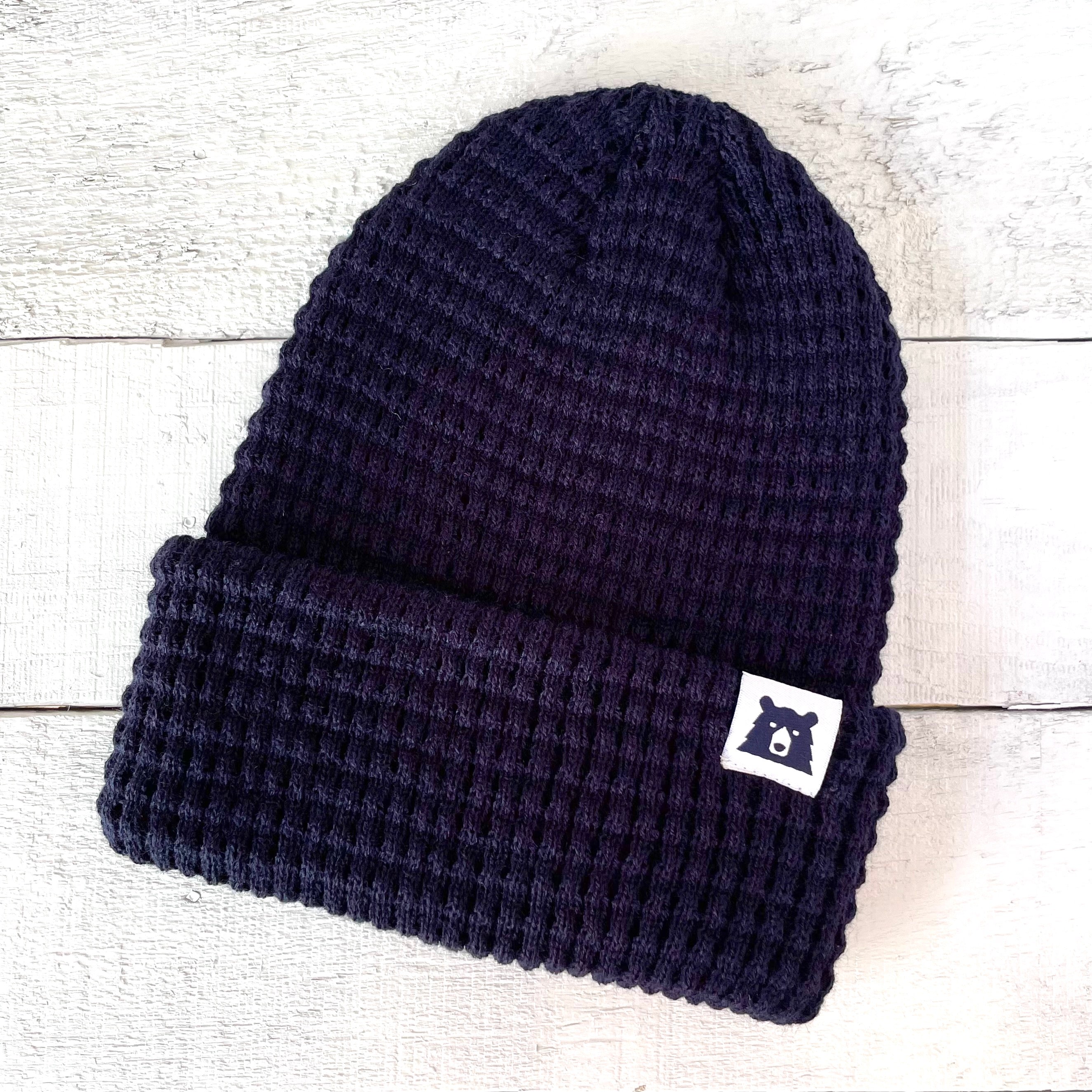 Waffle Toque - Navy – North Standard