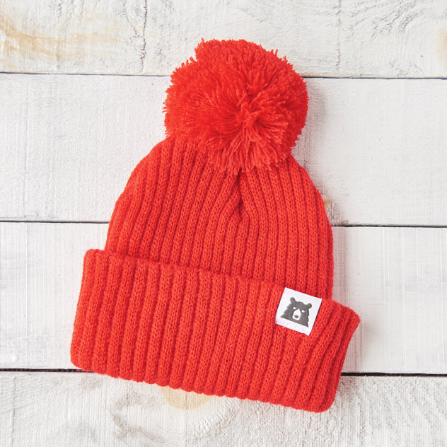 Kids Toboggan Toque - Red – North Standard
